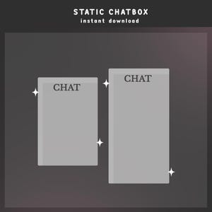 Chibi Galaxy Animated Stream Overlay Bundle, Black and White Galaxy ...