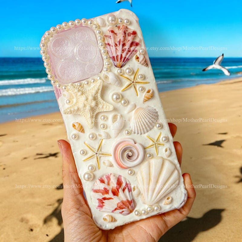 Shell Phone Case - Etsy