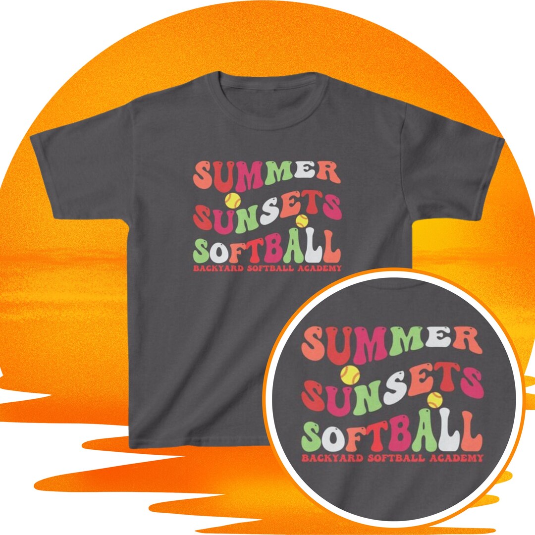 Girls Softball T-shirt, Cute Softball Shirt - Etsy