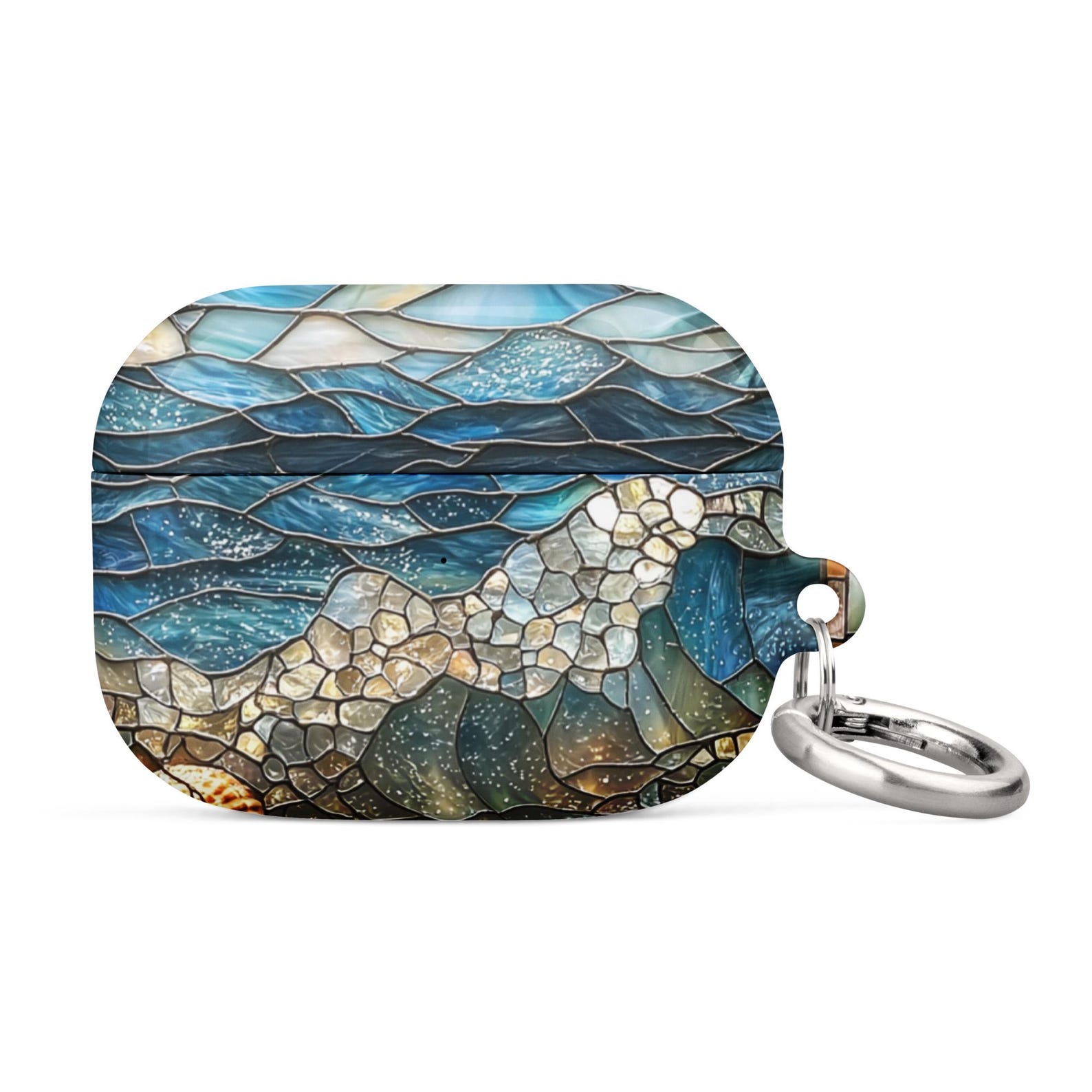 Ocean Wave Stained Wave Airpods Case Aesthetic Air Pods Case Coastal ...
