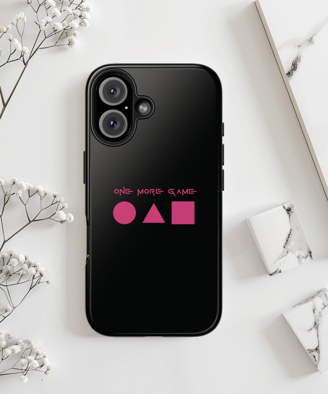 Squid Game Shapes Design iPhone 16 Pro Cases iPhone 15 iPhone 14 iPhone ...