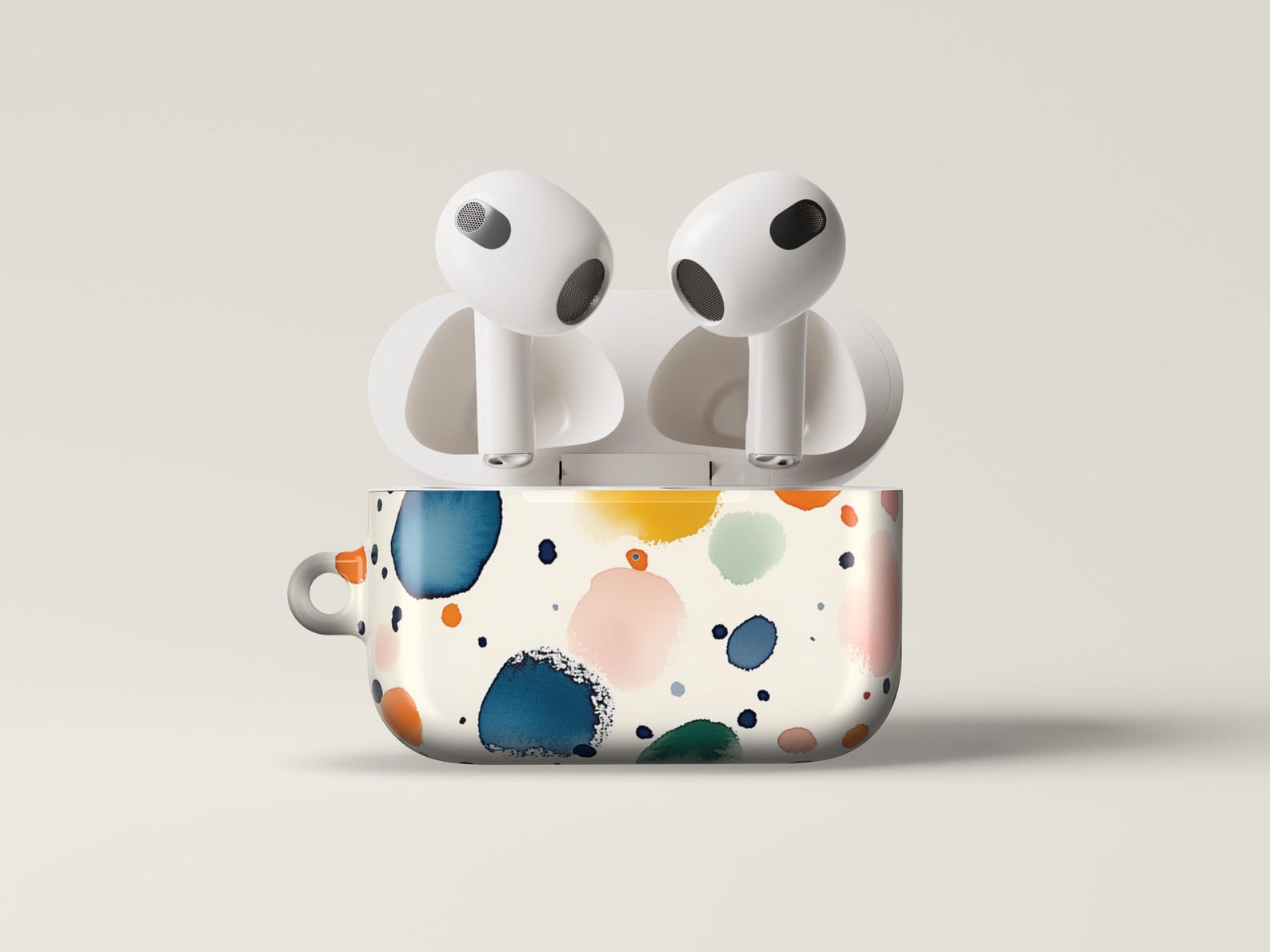 Nordic Watercolor Dot Airpods Pro 2 Case, Fits Airpods 1 2 3 4 Pro 1 2 ...