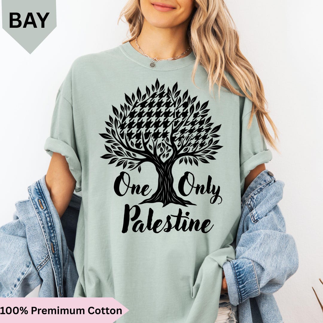 Palestinian Keffiyeh Olive Tree Shirt: Gaza Unisex Tee - Etsy