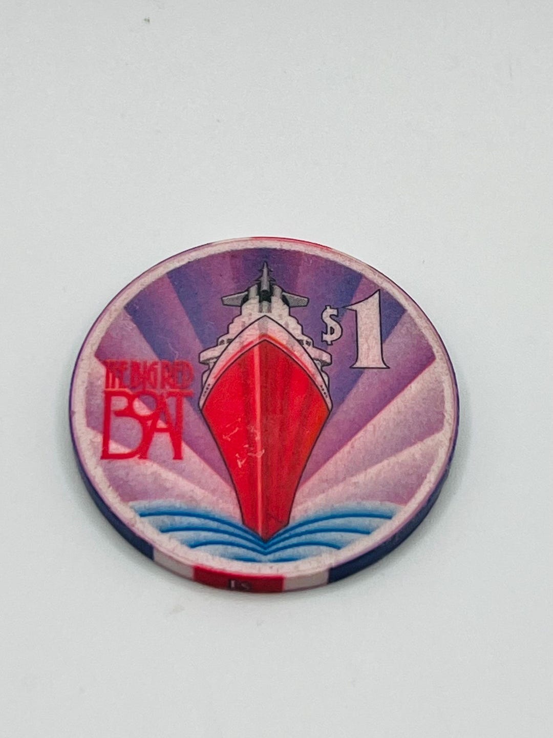 Vintage Big Red Boat Cruise Gaming Token Coin - Etsy