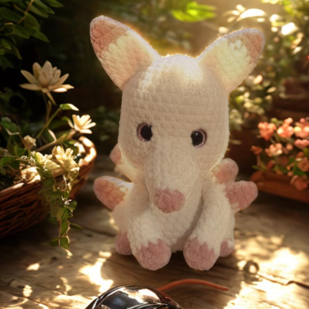 Crochet Kitsune Fox Plushie Doll, Kawaii Plushy, Mythical Anime Crochet ...