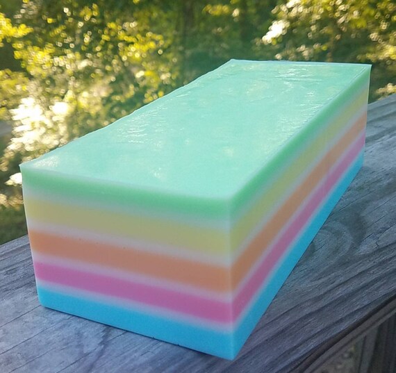 Luau Shea Butter Soap Loaf Handmade Soap Wholesale Soap - Etsy