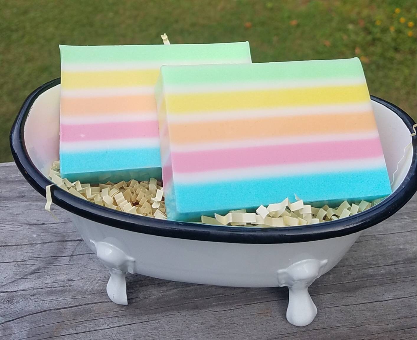 Luau Shea Butter Handmade Tropical Blend, Bar Soap - Etsy