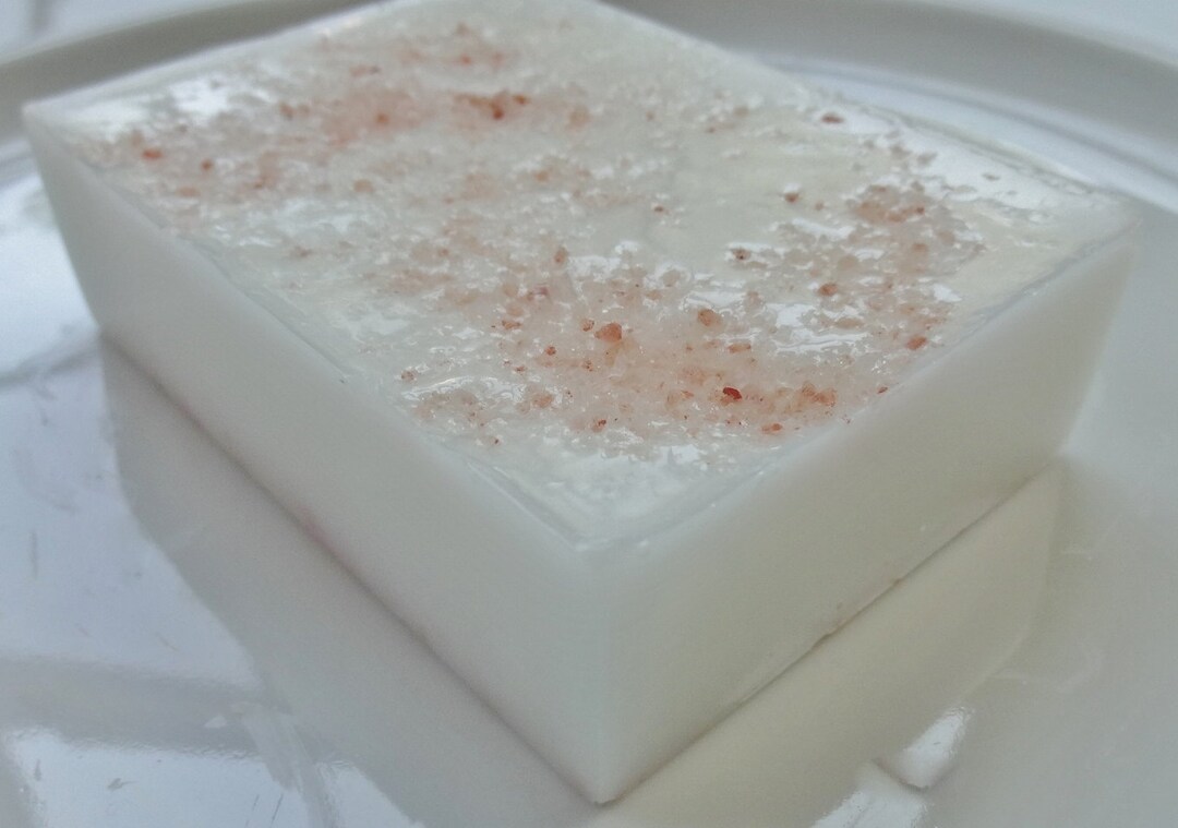 Pink Himalayan Salt Bar Soap, Handmade Soap, Salt Soap, Bar Soap, - Etsy
