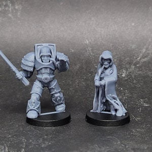 Star Wars Terminator Vader and Emperor 40k Inspired 3d Printed Dark ...