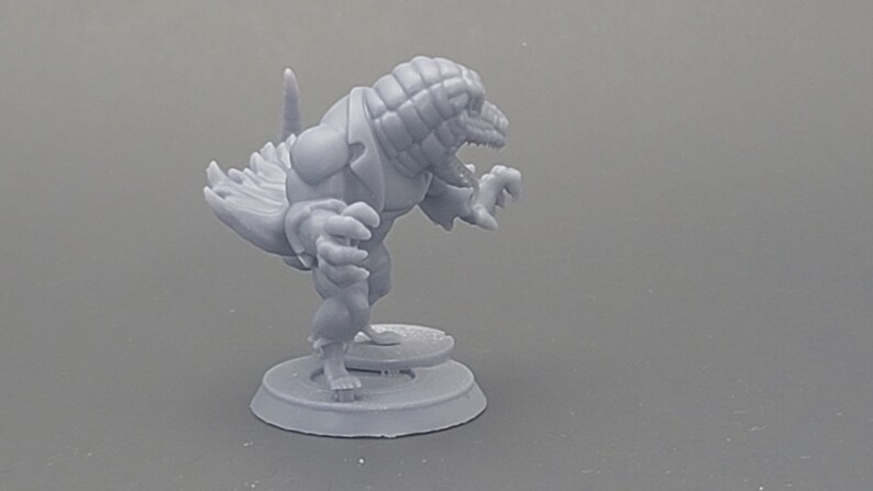 Chibi Lizard Miniature 3d Printed - Etsy