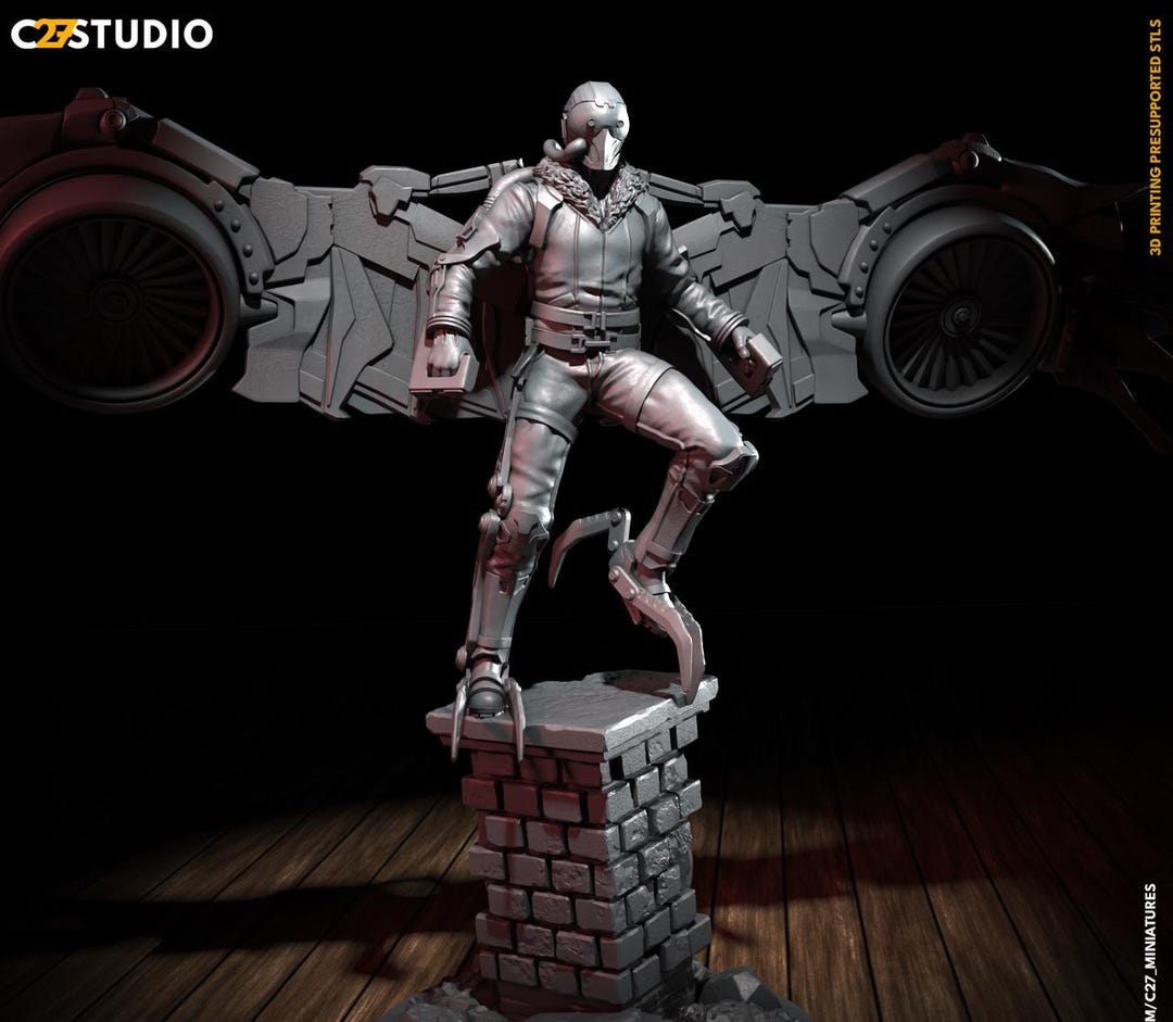 Birdman Super Villain Miniature 40mm Scale MCP - Etsy