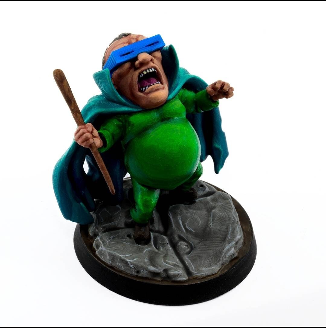 Chibi Mole Man Miniature 3D Printed - Etsy