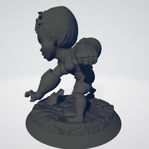 Chibi Quake May 3D Printed Miniature - Etsy