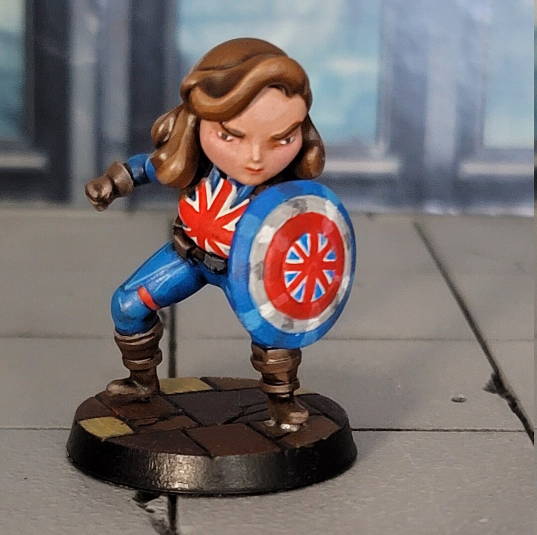 Chibi Captain Carter Miniature - Etsy