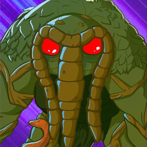 Chibi Man-thing Miniature 3D Printed - Etsy