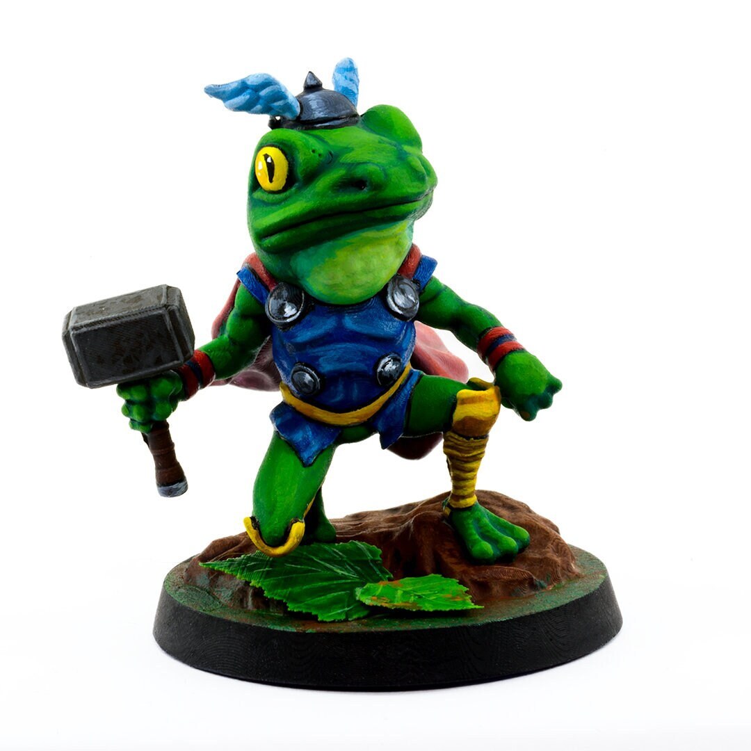 Chibi Throg Miniature 3D Printed - Etsy