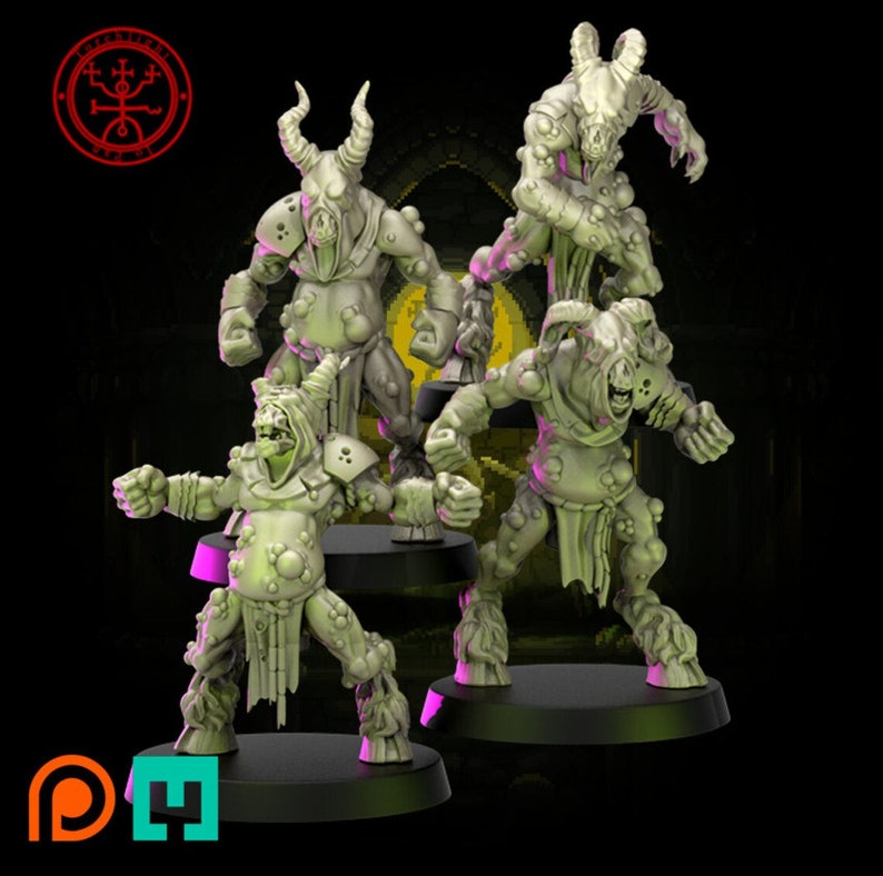 Juggernaut of Filth Team Fantasy Football 3D Printed in 8K Printers - Etsy