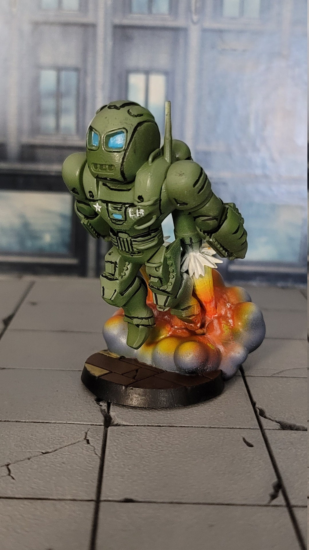 Chibi Hydra Stomper Miniature - Etsy