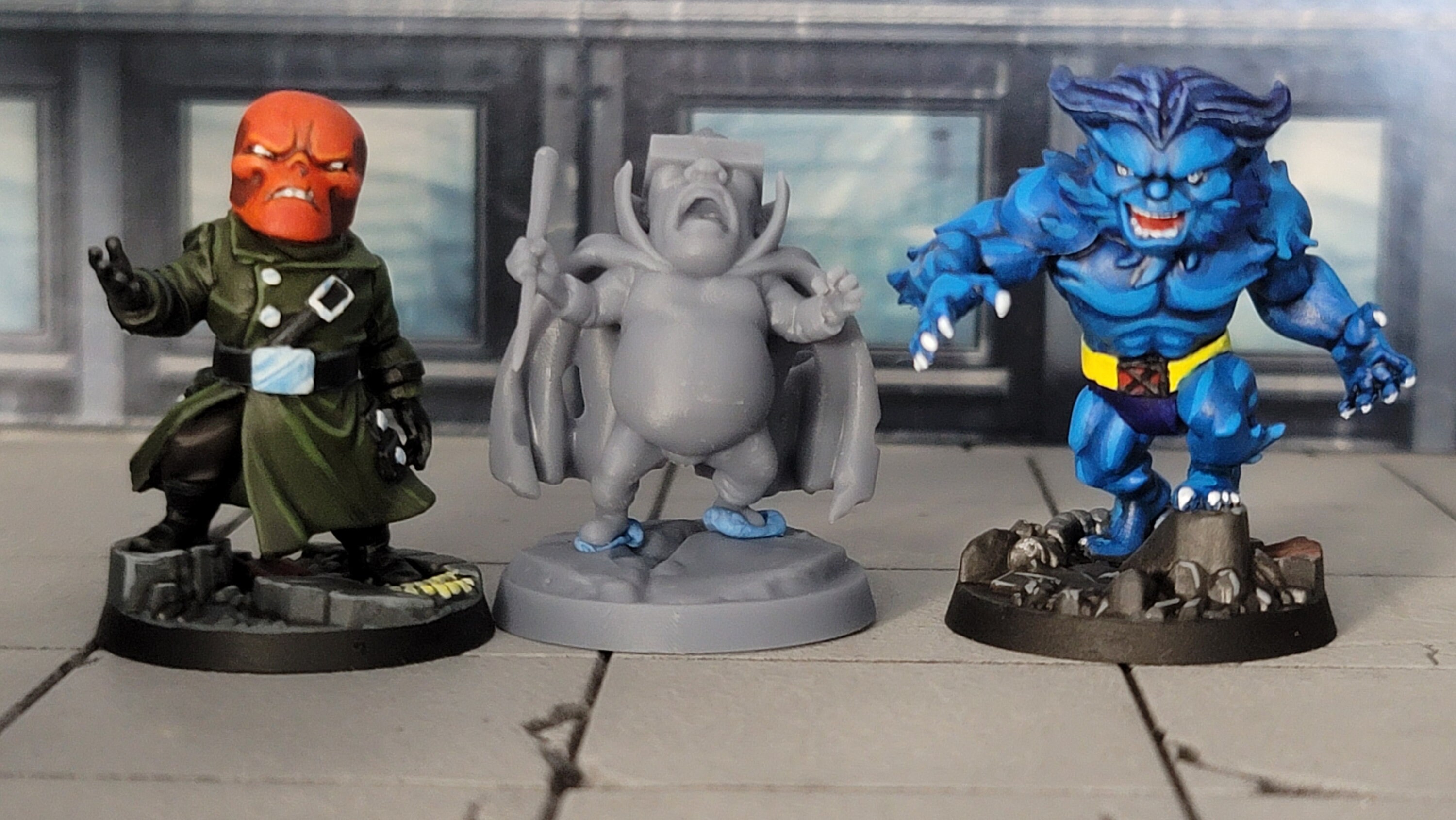 Chibi Mole Man Miniature 3D Printed - Etsy Canada