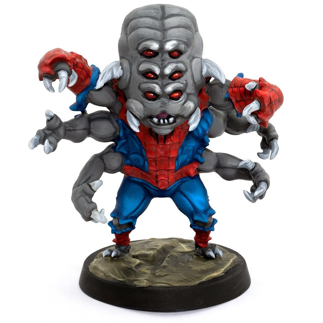 Chibi Mutated Spider-man 3D Printed - Etsy