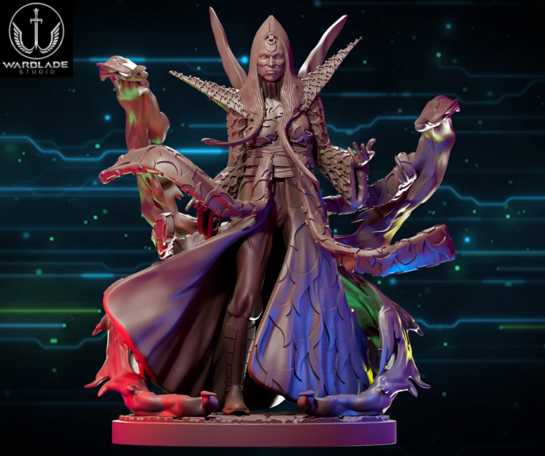 Mother Talzin 3D Printed Miniature 40mm/shatterpoint Scale/star Wars - Etsy