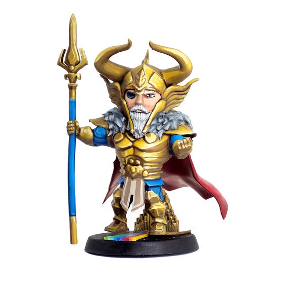 Chibi Odin Miniature 3D Printed - Etsy