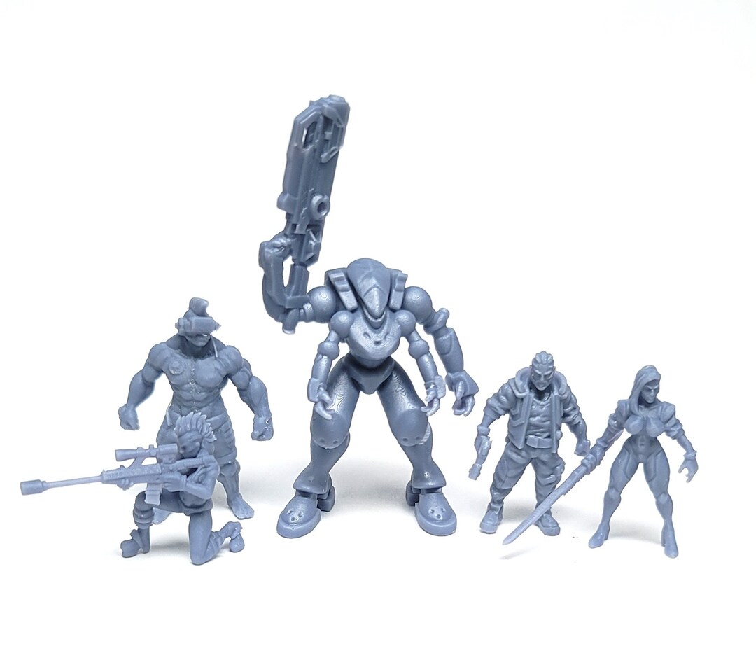 Cyberpunk Gang 5 Members Etsy cyberpunk-gang-5-members-etsy