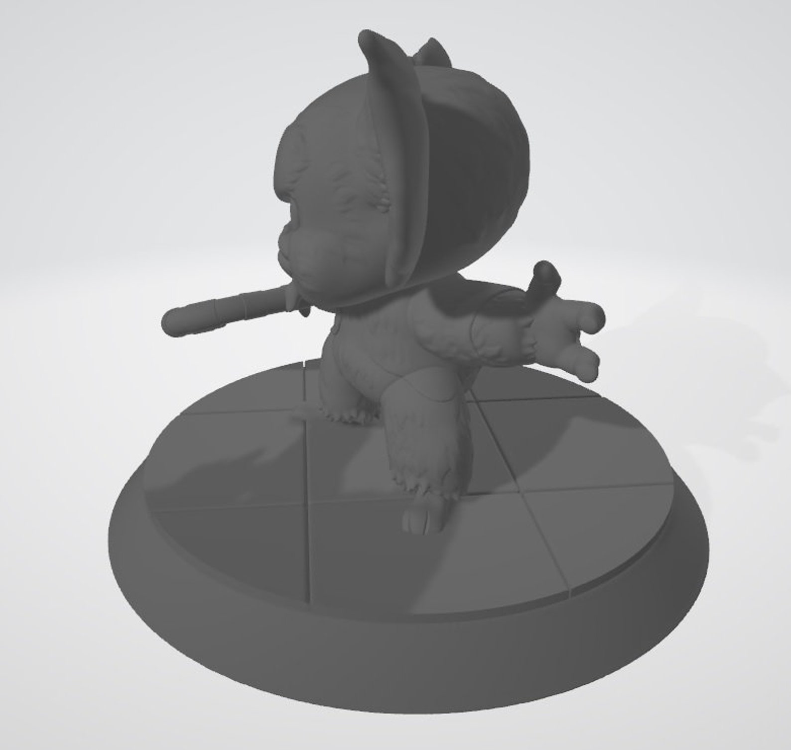 Chibi Gizmo 3D Printed Miniature - Etsy