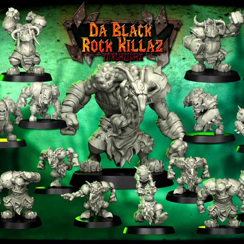 Fantasy Orc Team - Etsy