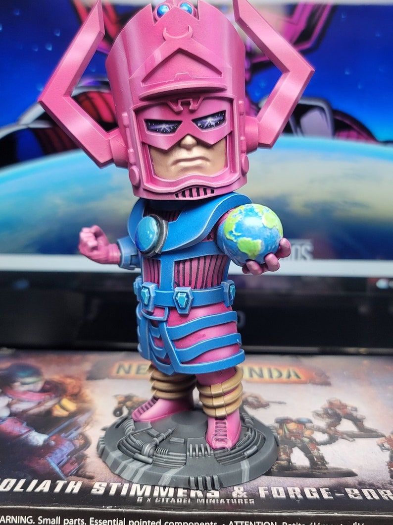 Chibi Galactus Miniature - Etsy
