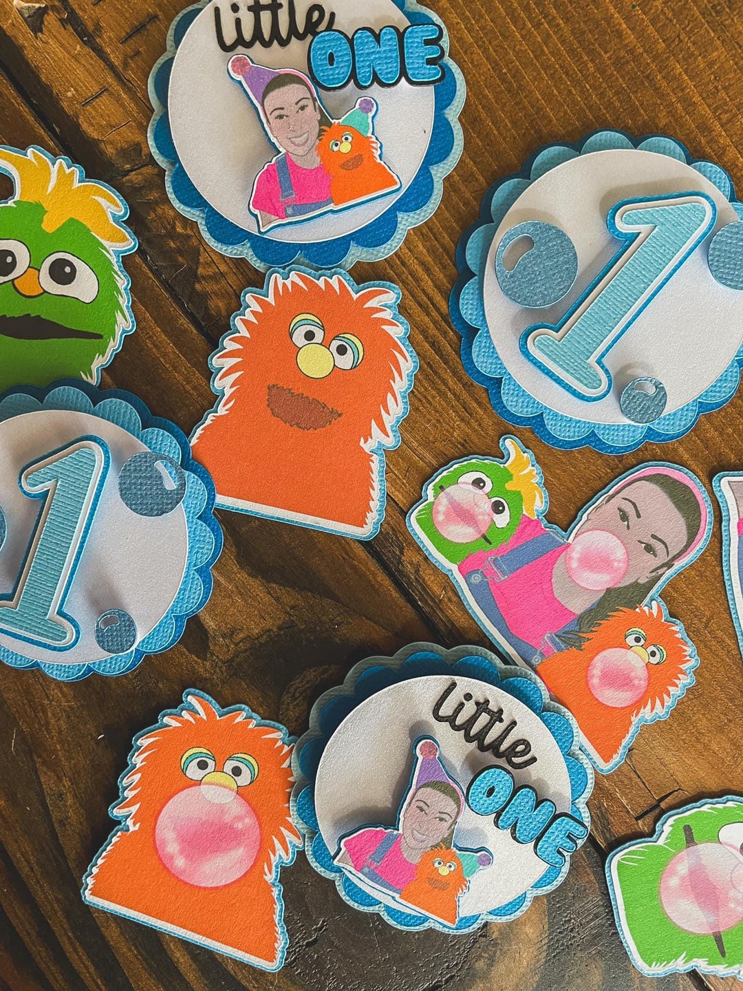 Ms. Rachel Cupcake Toppers – Ms. Rachel Boy's First Birthday – Ms ...