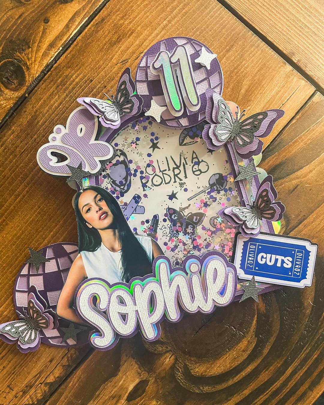 Olivia Rodrigo Cake Topper Olivia Rodrigo Shaker Cake Topper Olivia ...