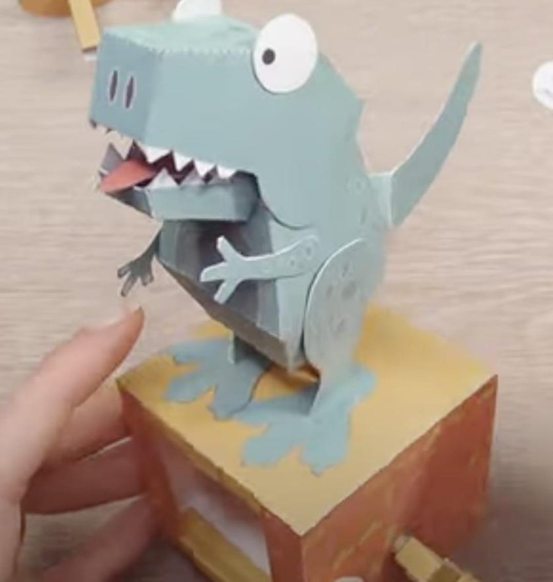 Interactive Printable Movable DIY Paper Animal Toys, Paper Toys ...