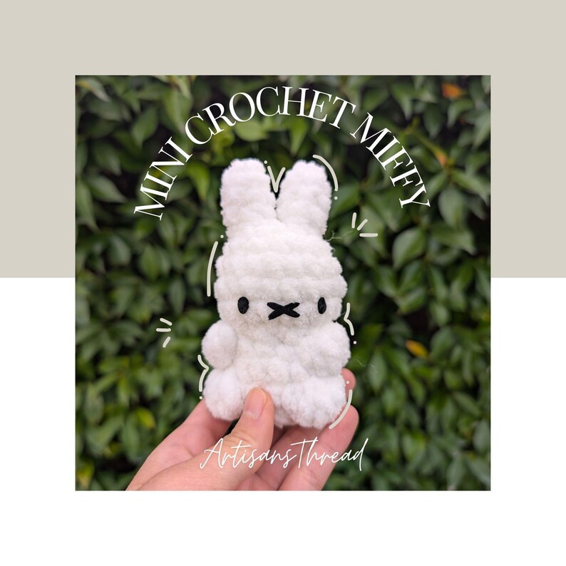 Crochet Mini Miffy - Etsy