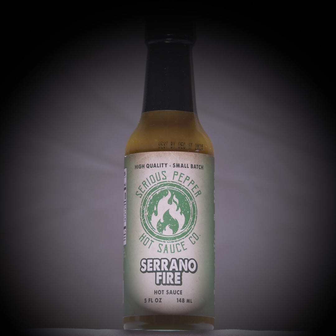 Serrano Fire - Hot Sauce - Etsy