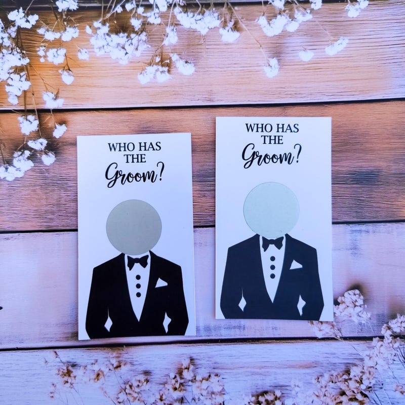 Bridal Shower Scratch Off - Etsy