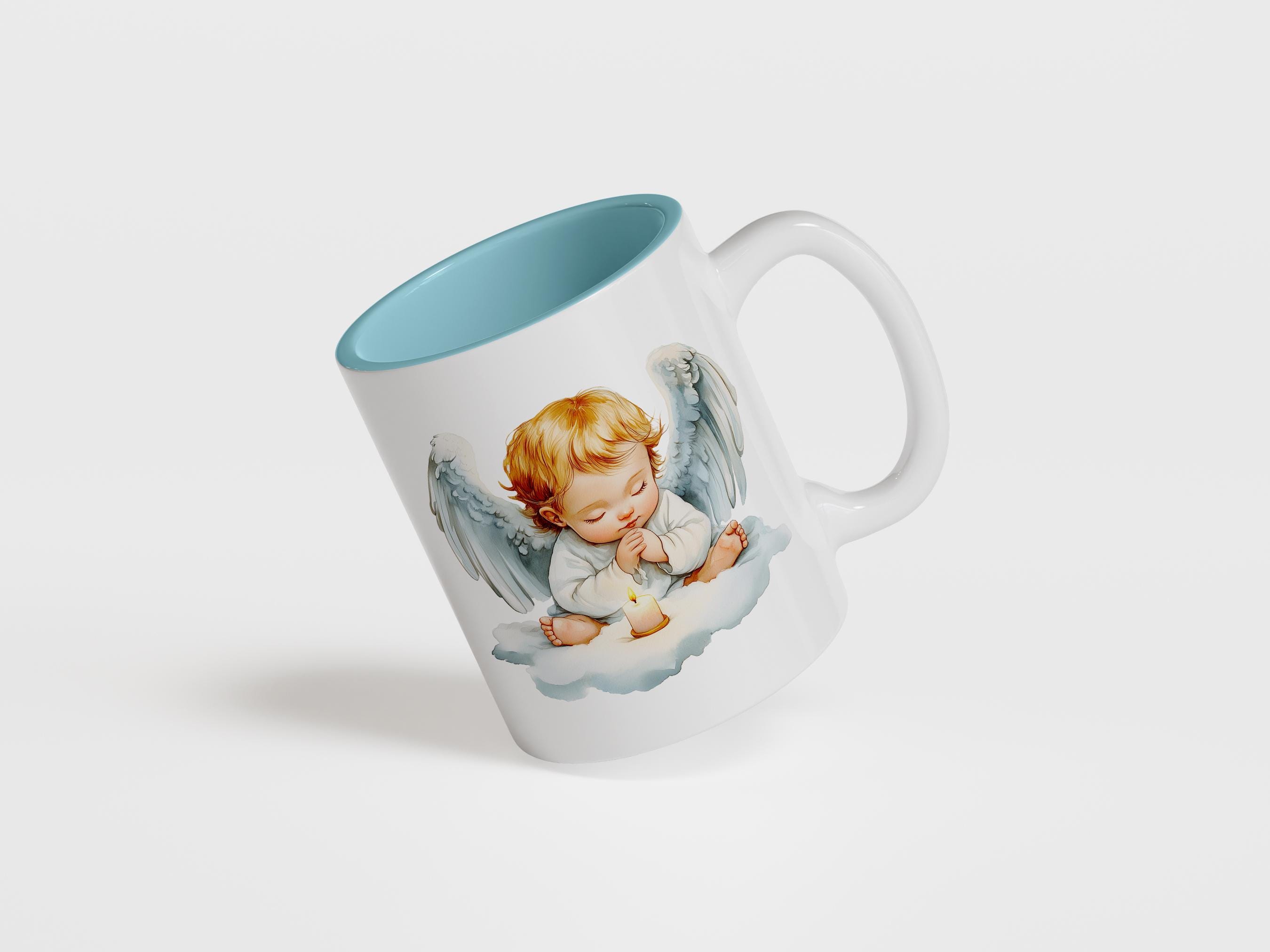 Cute Baby Angel Clipart Collection, Angelic Babies PNG Graphics for Commercial Use | Instant ...