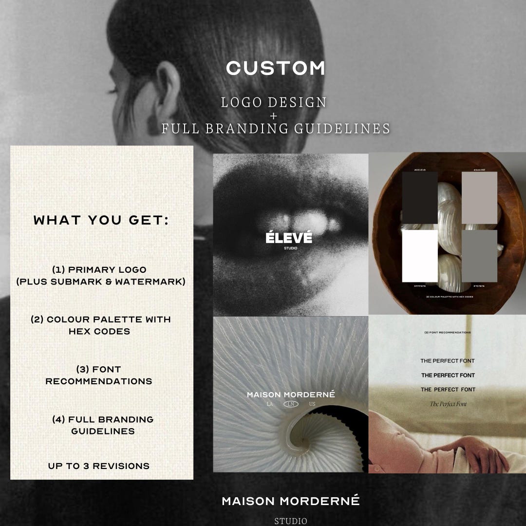 Custom Branding Package Full Branding Package Brand Identity Custom ...