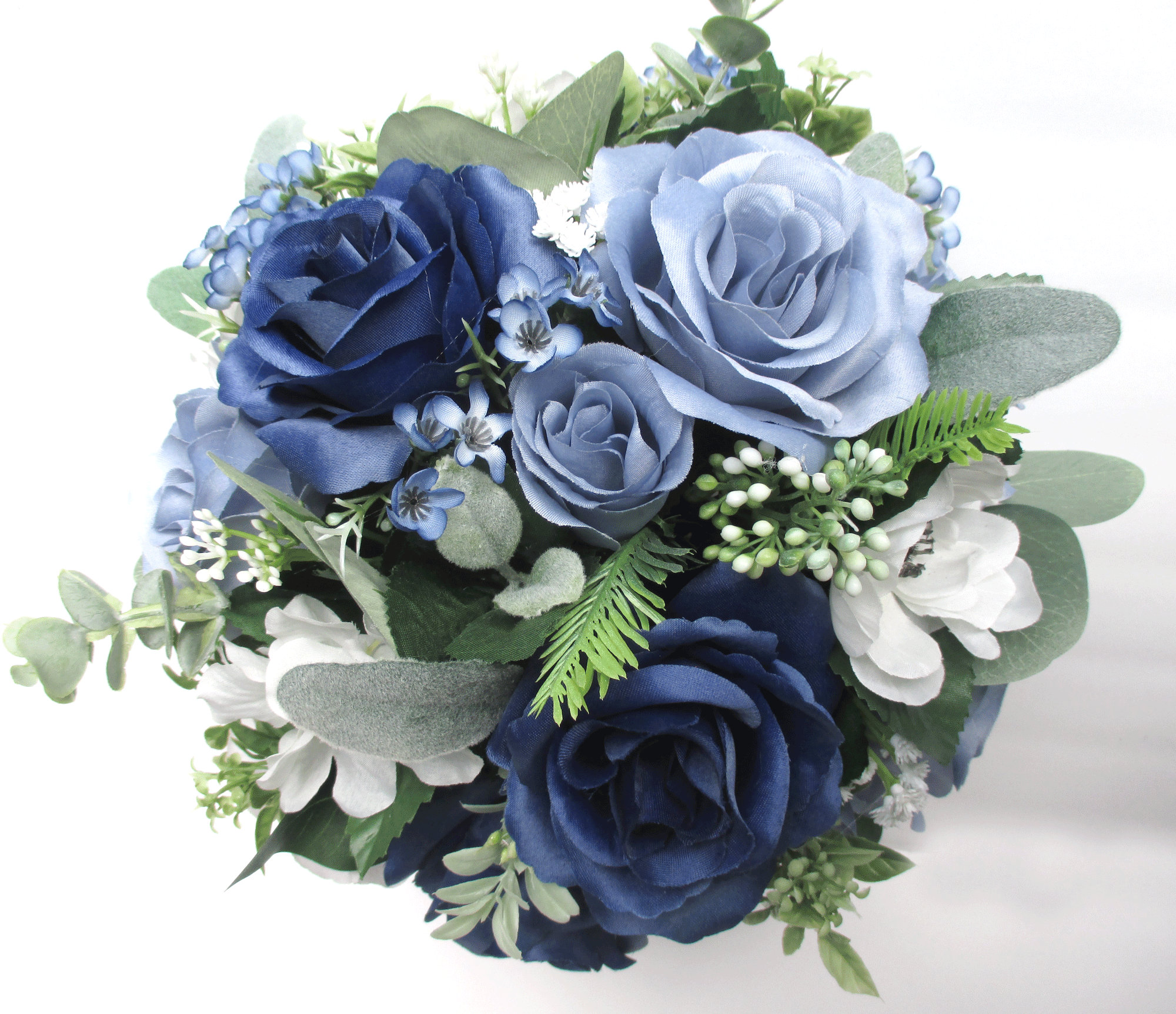 Navy Blue Flowers For Weddings