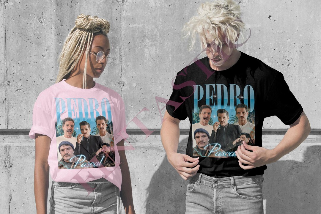Vintage Pedro Pascal Fan Comfort Color Shirt: Unisex Cotton Tee ...