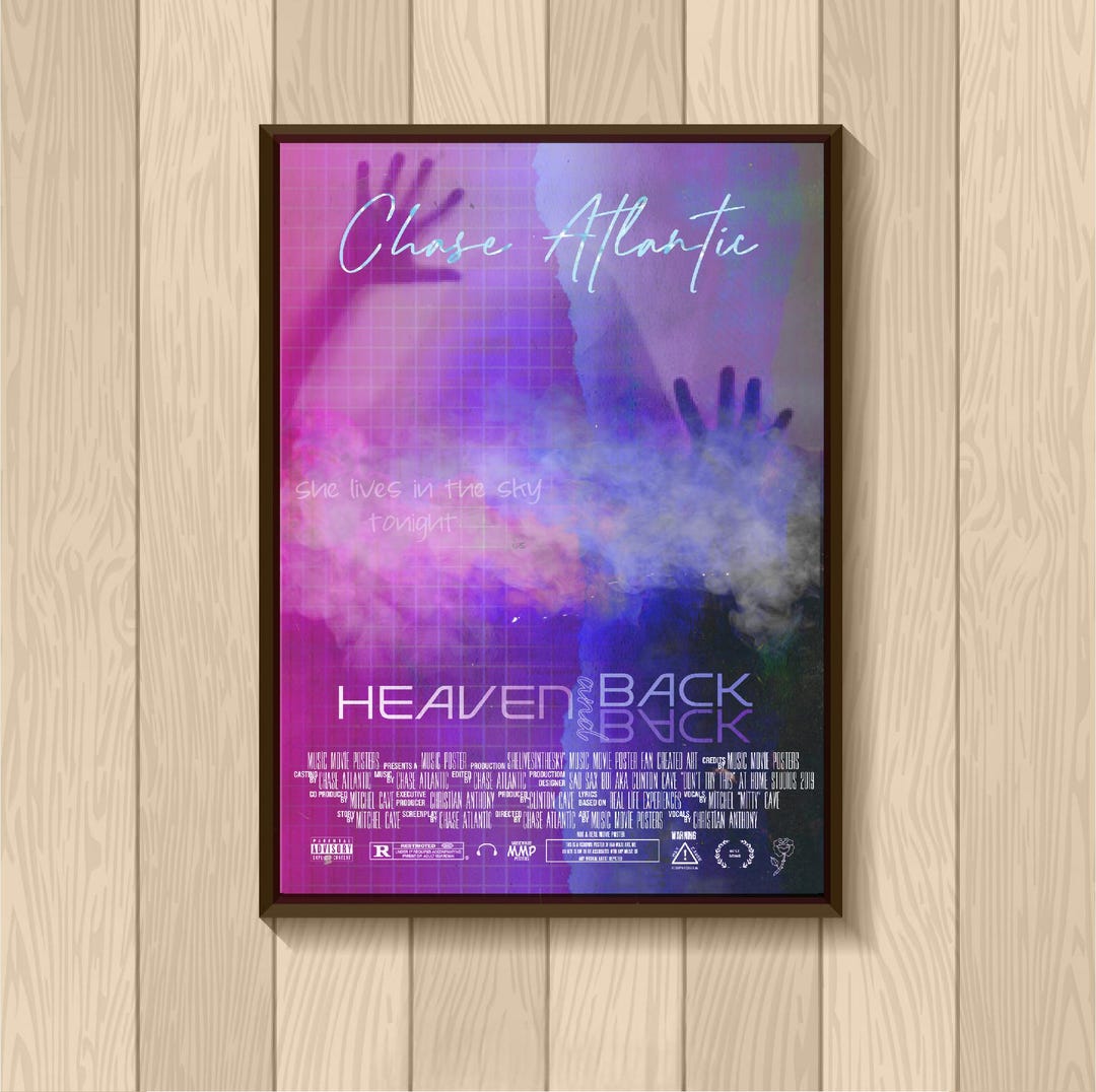 Heaven and Back— Chase Atlantic Music Movie Poster - Etsy