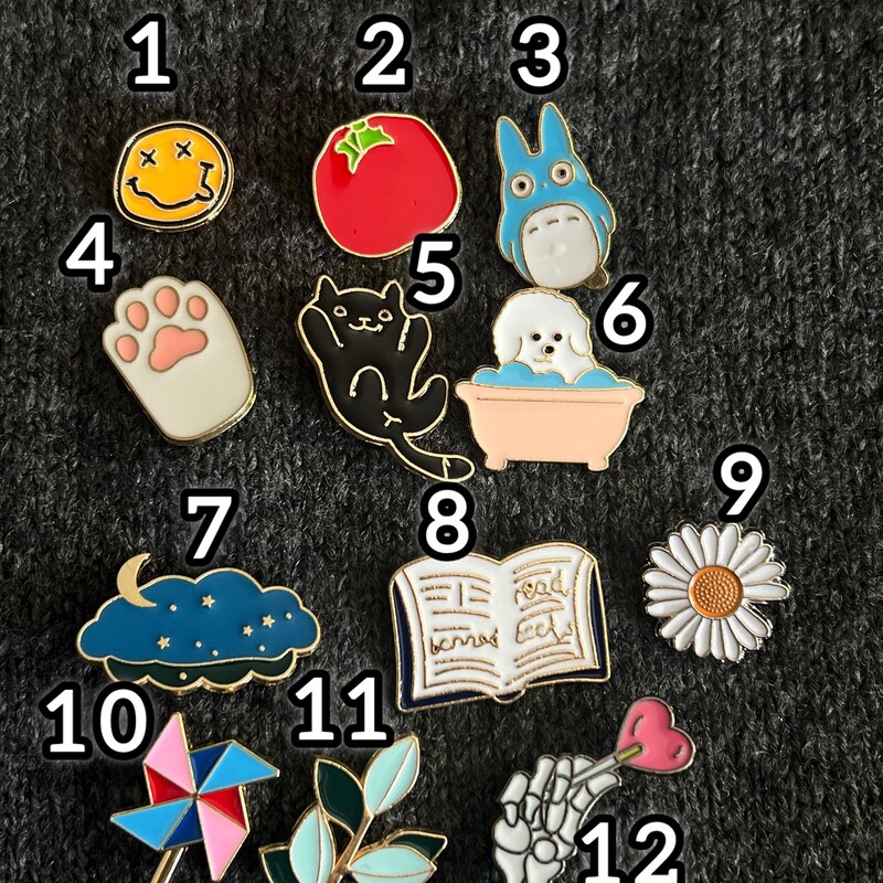 Totoro Enamel Pin - Etsy