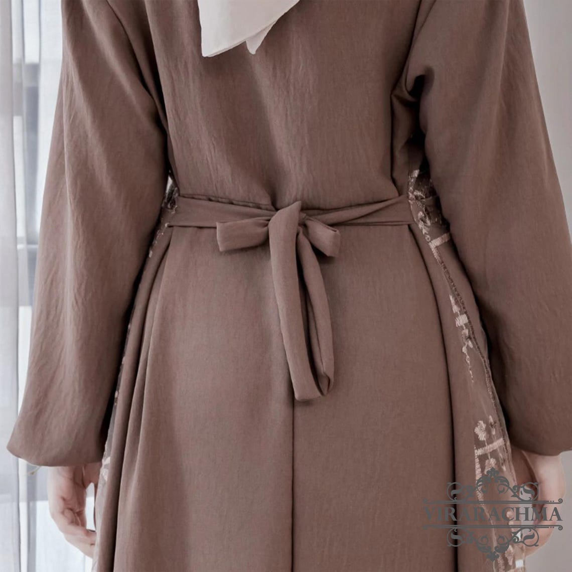 Latest Women's Brocade Gamis Dress Tile Elagan Crinkle Airflow ...