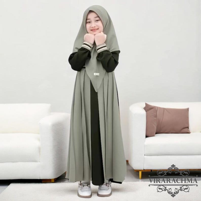 Ryana Syar'i Children's Teenagers Gamis Clothes - Look Elegant & Trendy ...