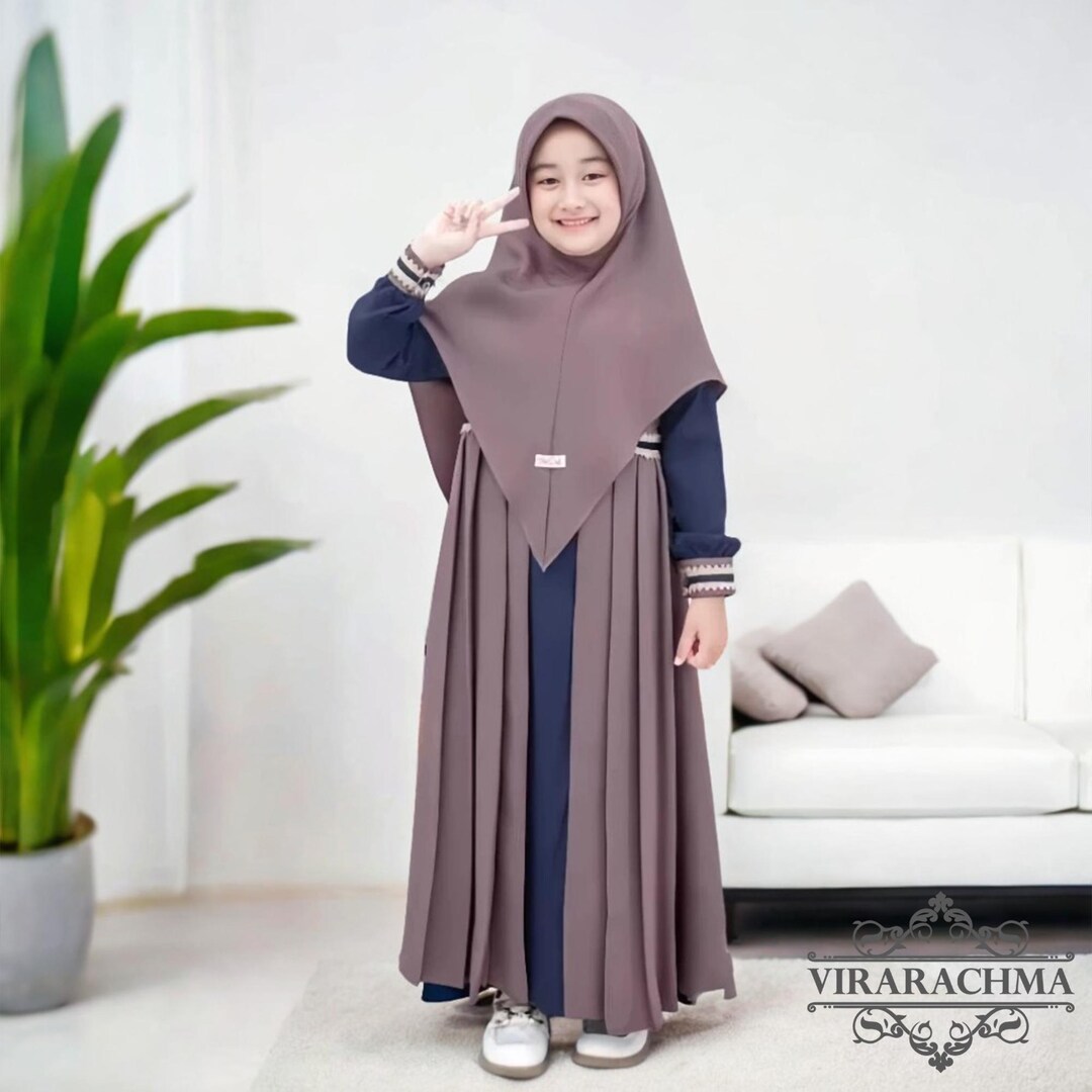 Ryana Syar'i Children's Teenagers Gamis Clothes - Look Elegant & Trendy ...