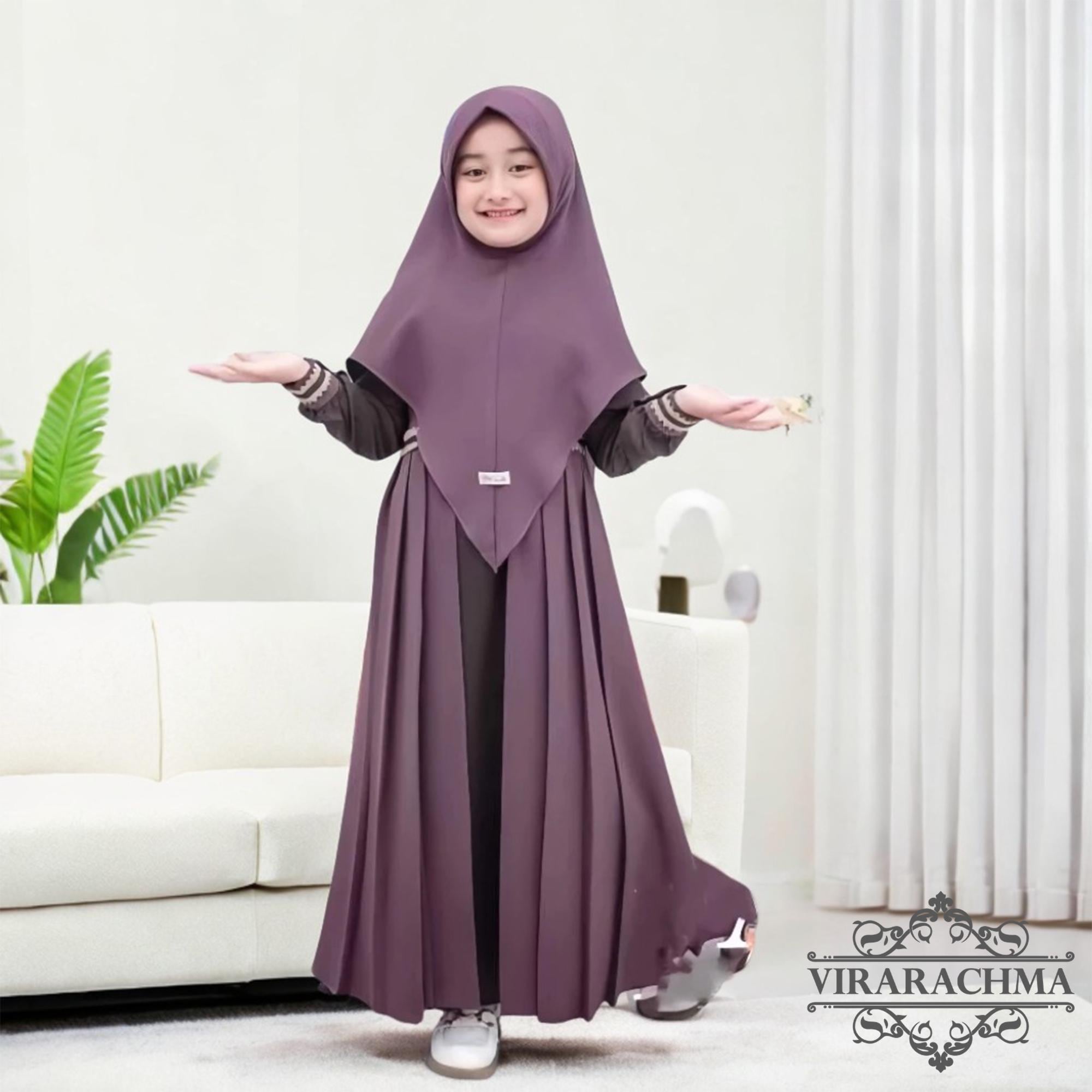 Ryana Syar'i Children's Teenagers Gamis Clothes - Look Elegant & Trendy ...