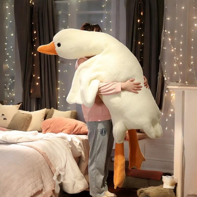 Whimsical Goose Body Pillow: Adorable Duck-shaped Plush Cushion for ...