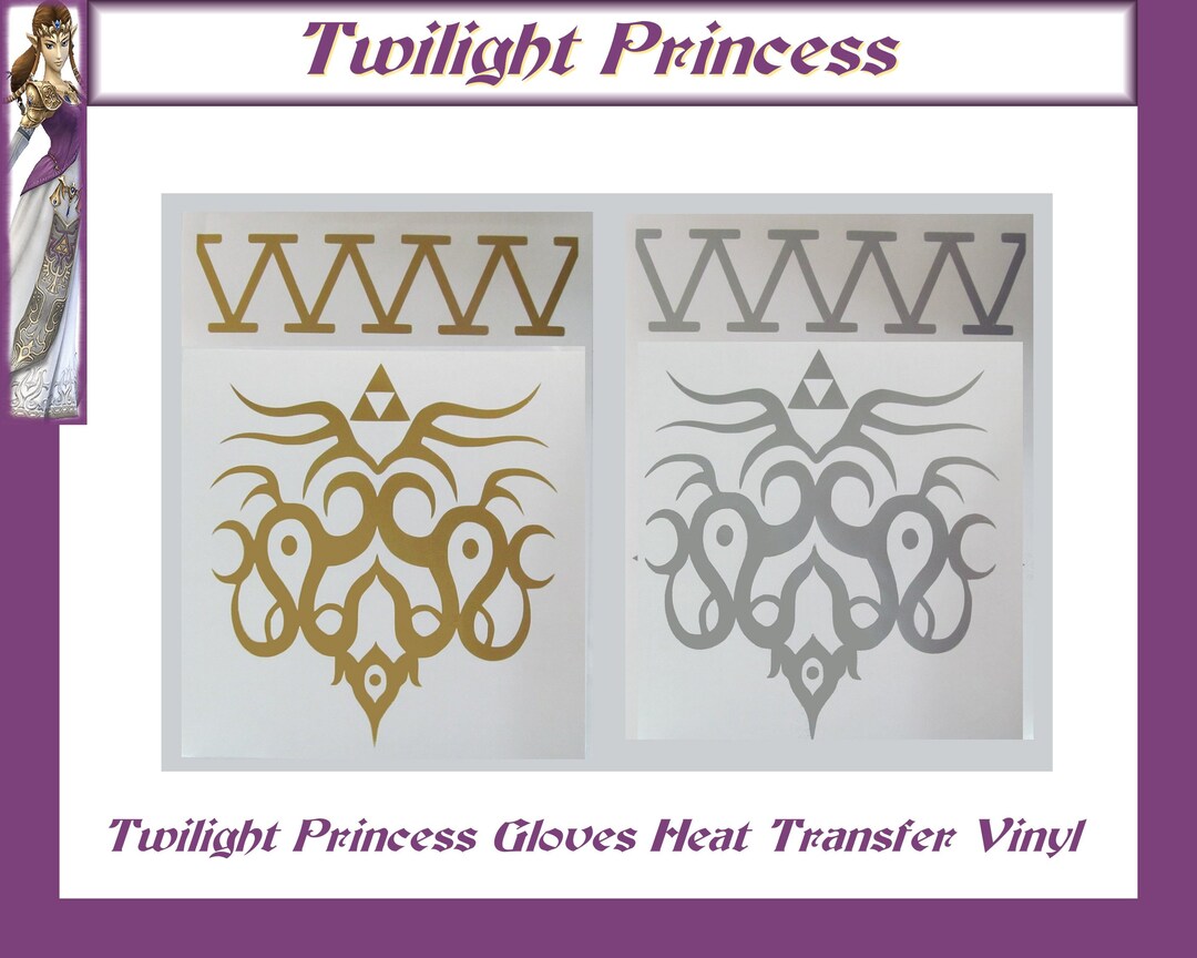 Legend of Zelda Twilight Princess Decals ONLY Emblem Heat Transfer ...