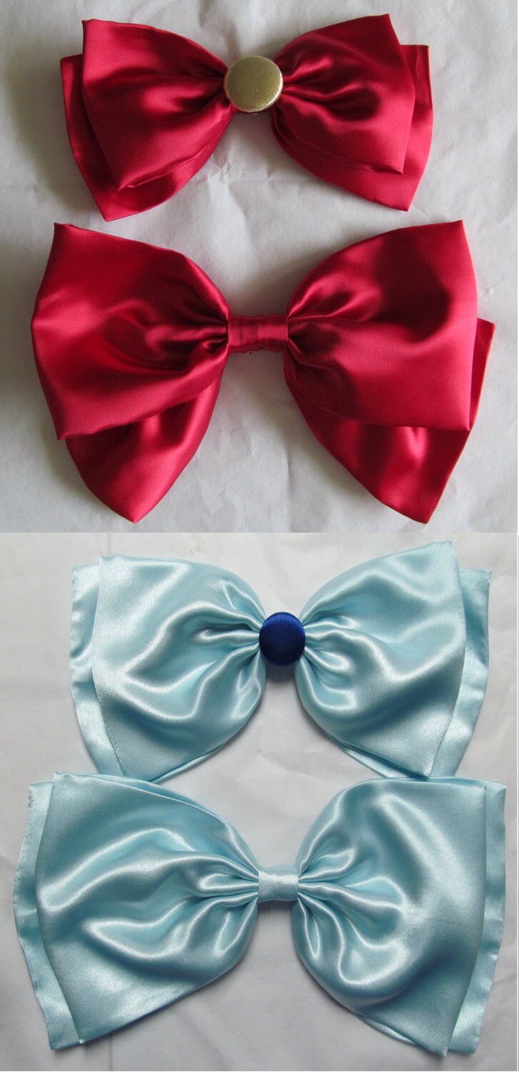 Sailor Moon Sailor Scout Bow Set Costume Cosplay Accessories - Etsy