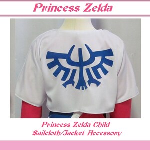 Legend of Zelda Skyward Sword Princess Zelda Child Size Sailcloth ...